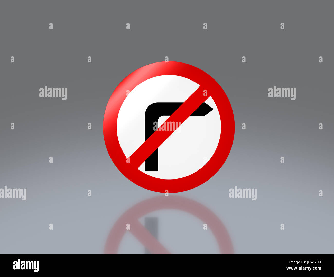 the notice of traffic sign for transportation safety Stock Photo - Alamy