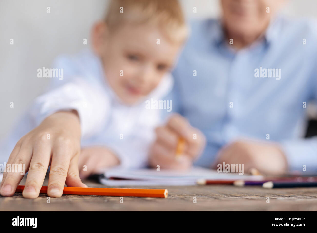 Boy reaching the school hi-res stock photography and images - Alamy