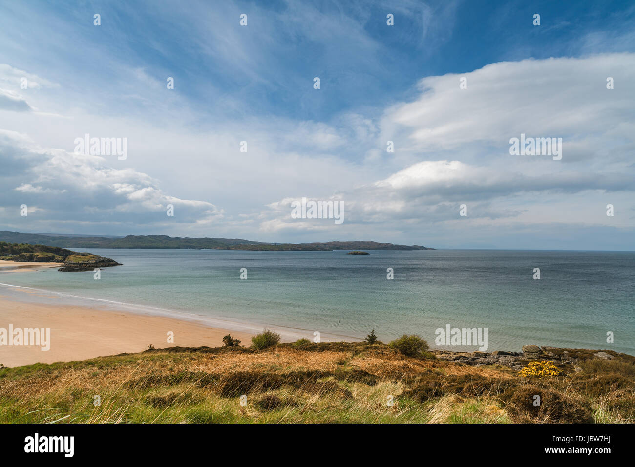 sandy beach kingdom Stock Photo - Alamy