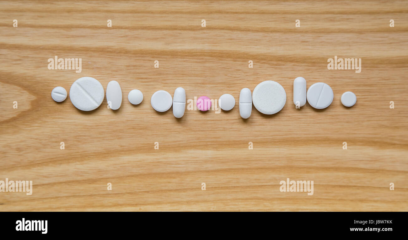 Different drugs table hi-res stock photography and images - Alamy