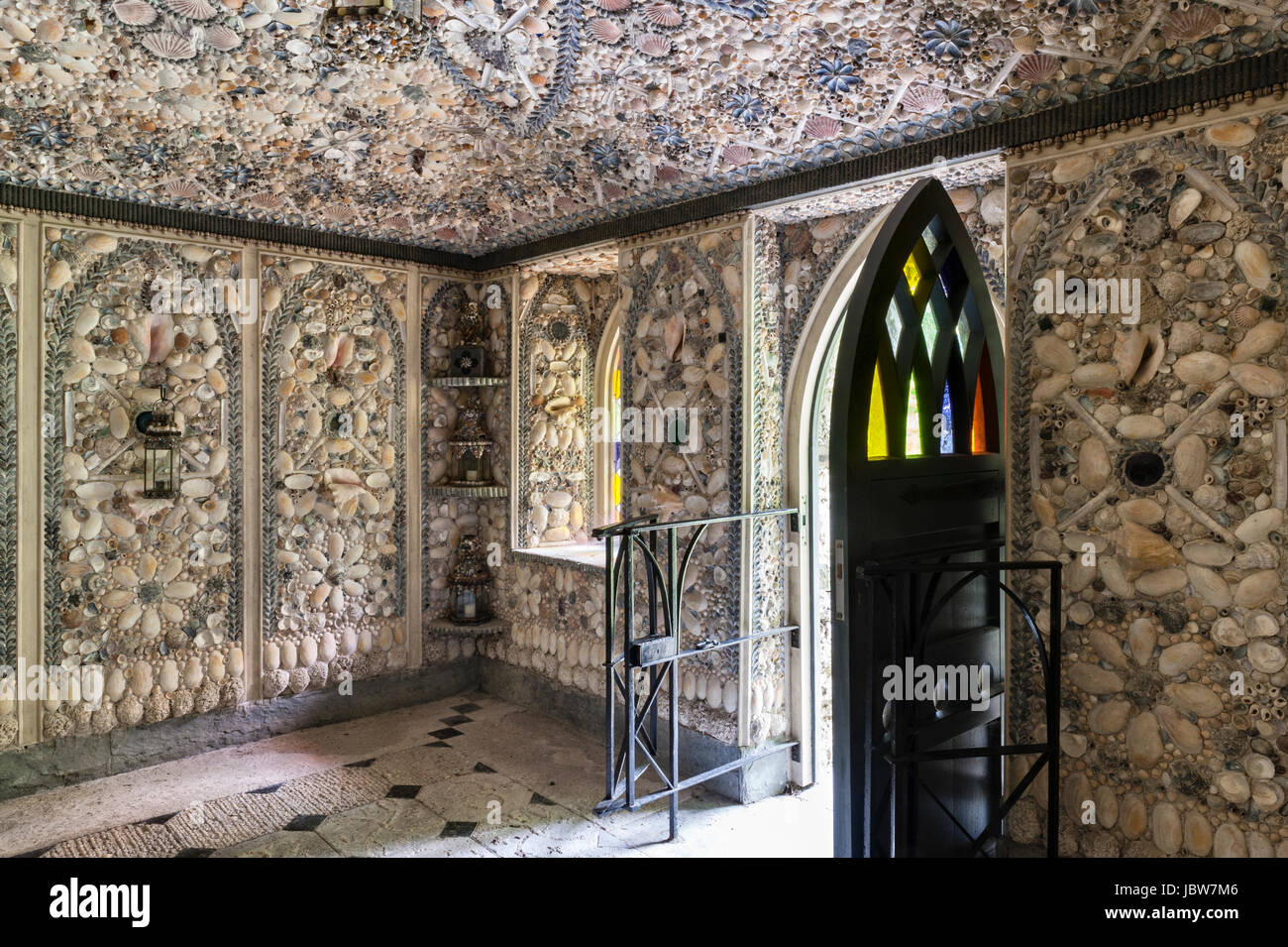 Cilwendeg shell house hi-res stock photography and images - Alamy