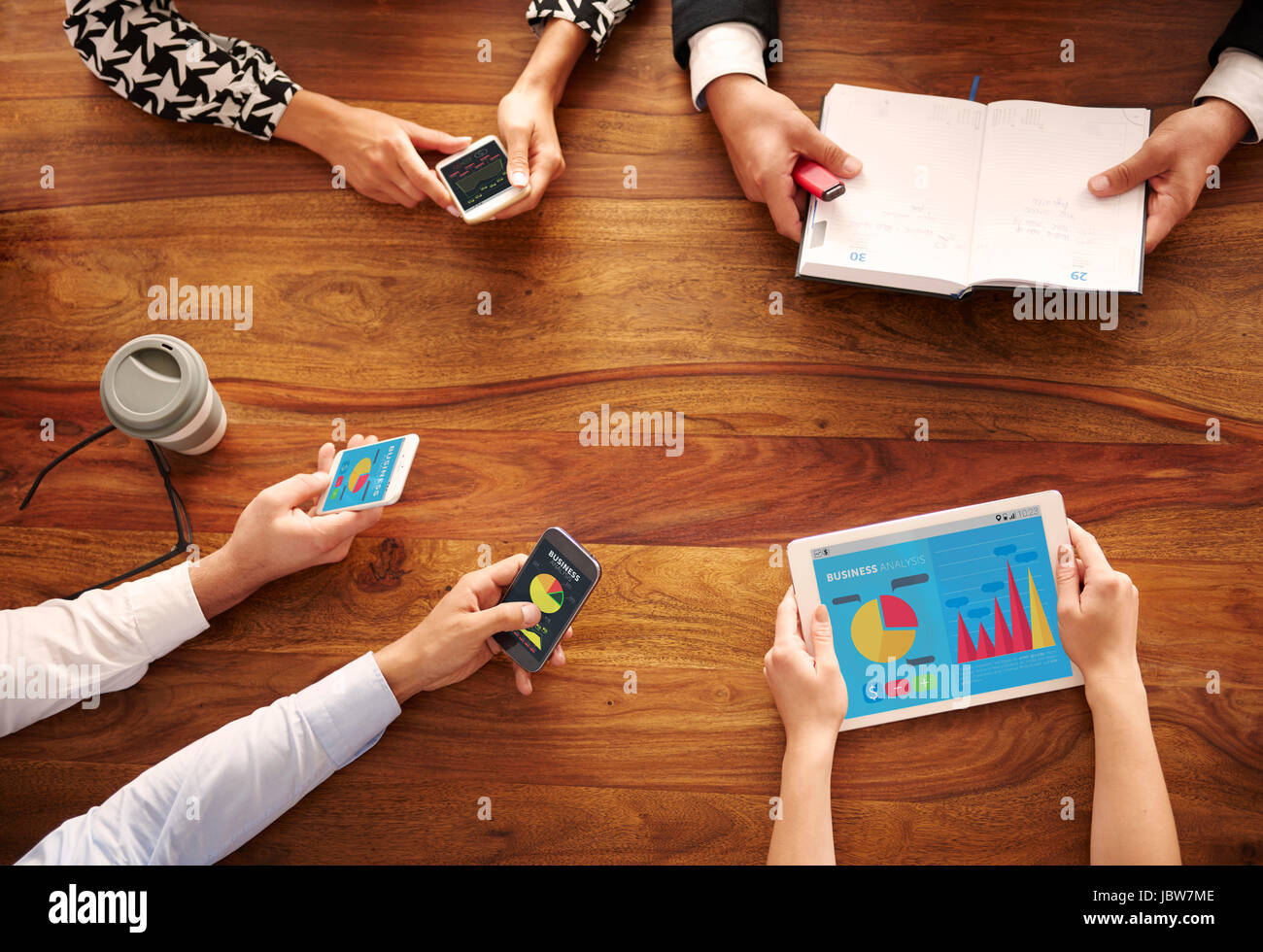 Busy day in the company Stock Photo - Alamy
