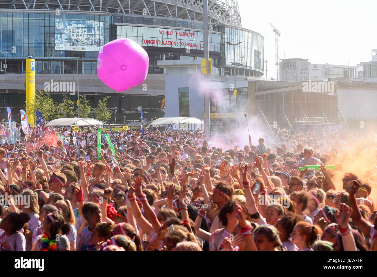 Crowd fun run hi-res stock photography and images - Alamy