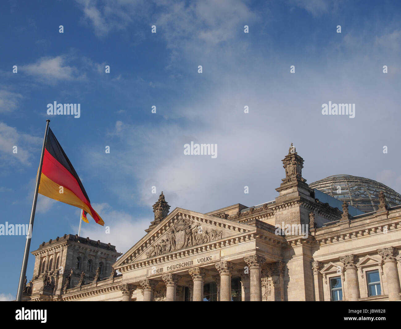 Reichstag German houses of parliament in Berlin Germany Stock Photo - Alamy