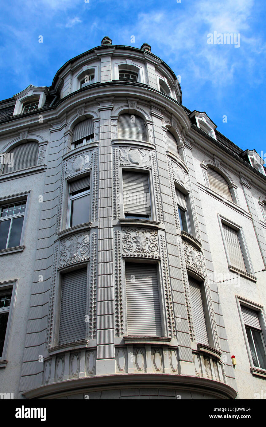 art nouveau in trier Stock Photo - Alamy