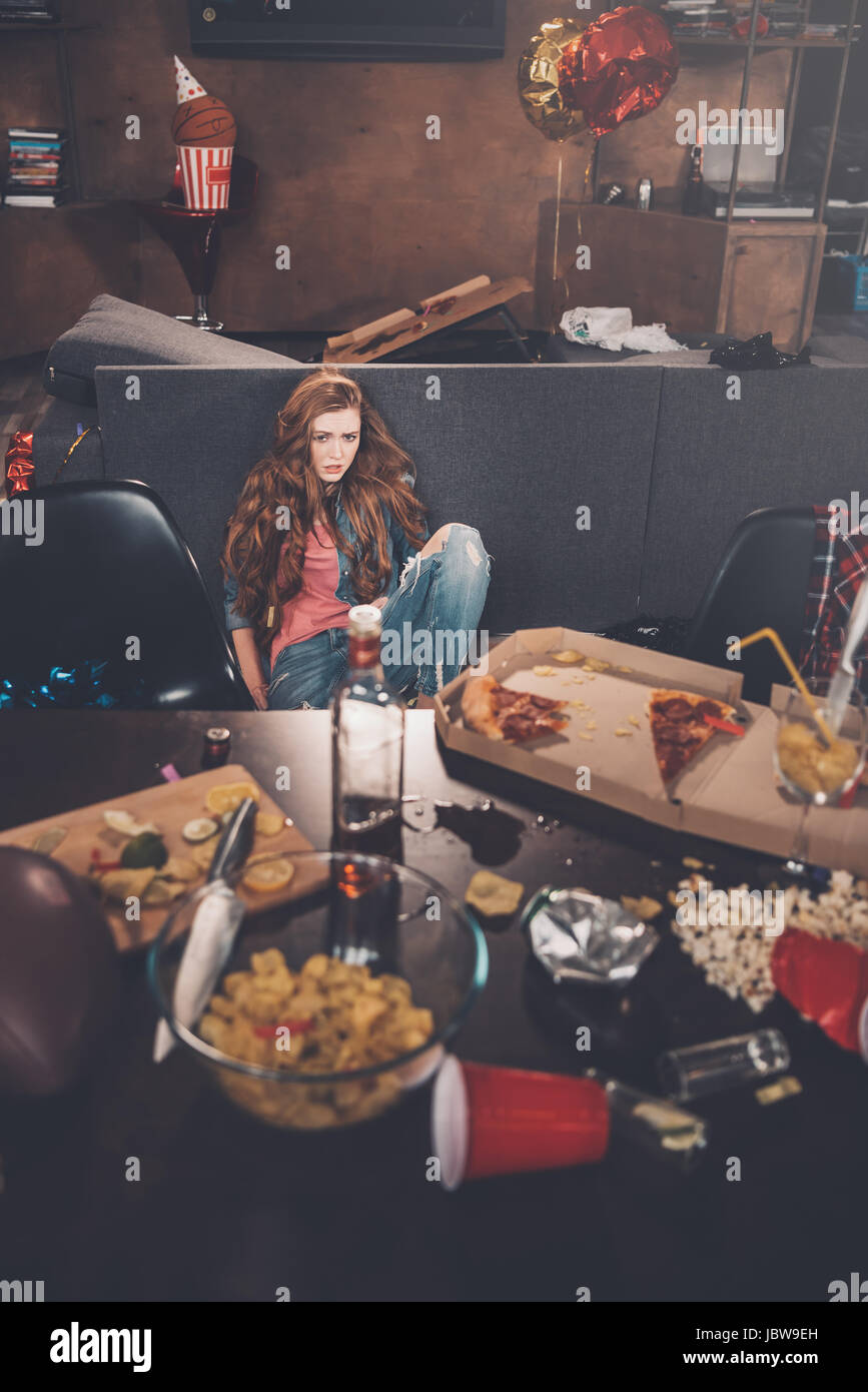 Messy room after party hi-res stock photography and images - Alamy