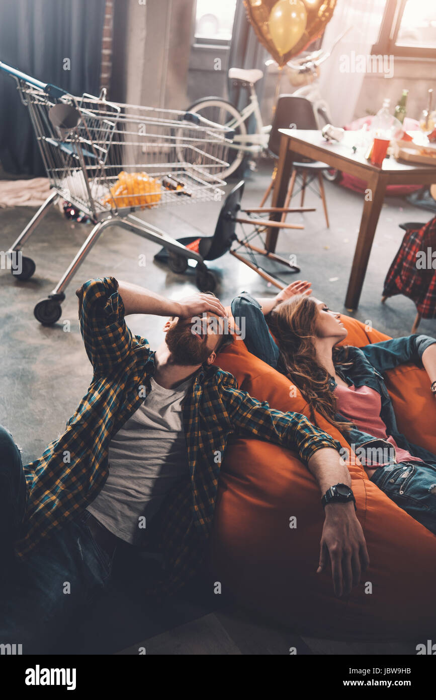 Drunk girlfriend hi-res stock photography and images - Alamy