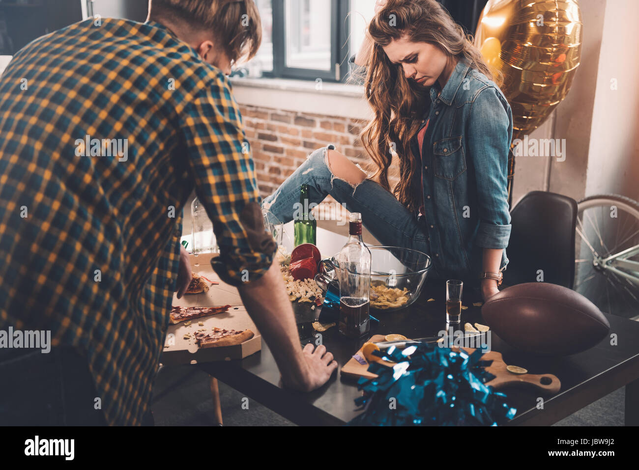 After party mess hi-res stock photography and images - Alamy