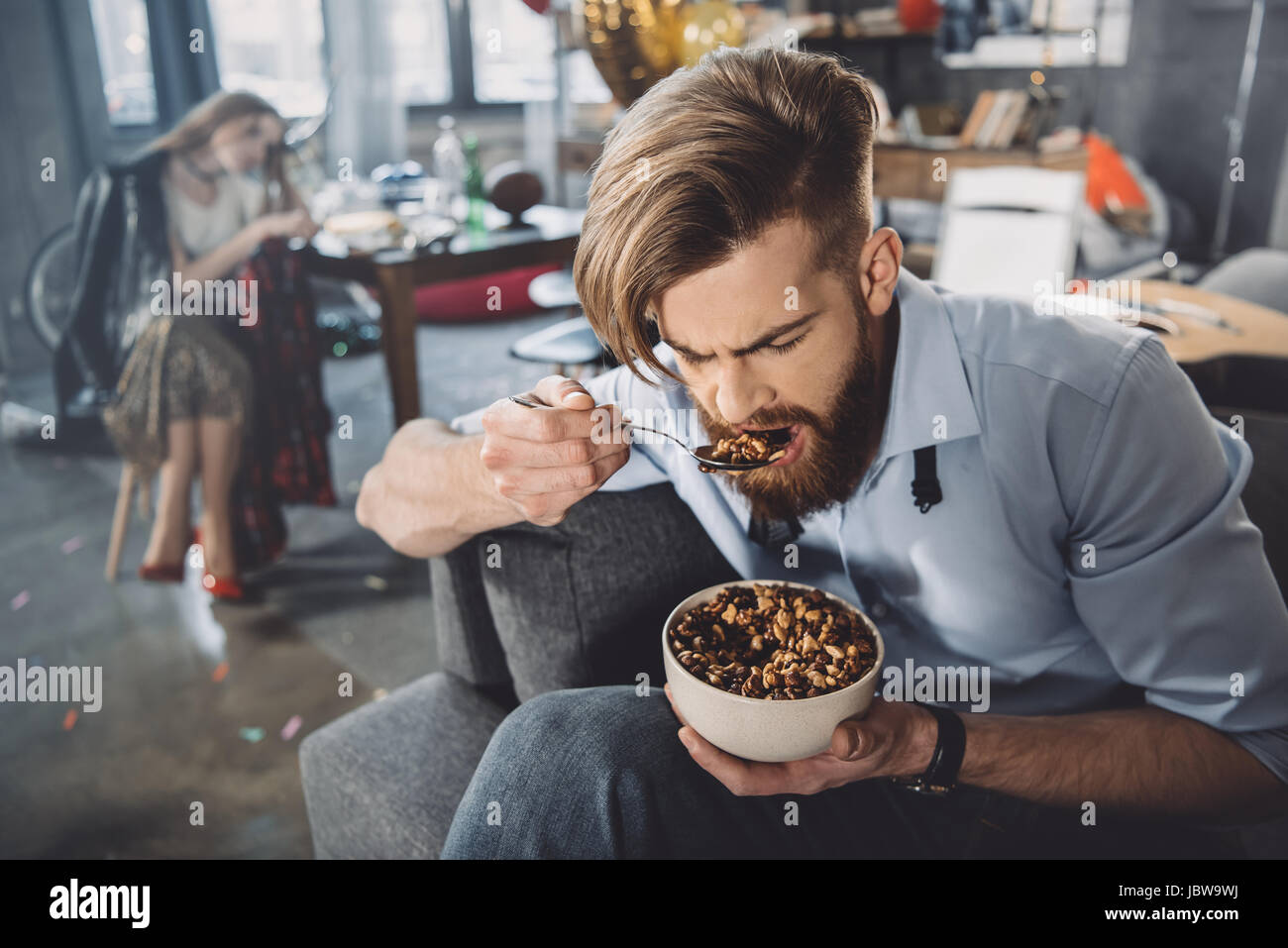 Party cereal hi-res stock photography and images - Alamy