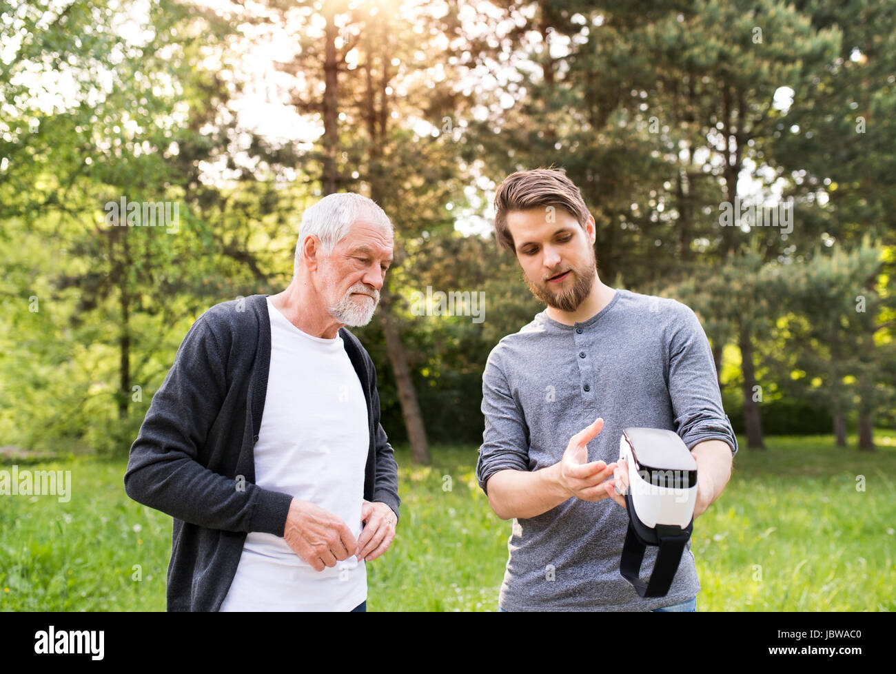 Man older simulation hi-res stock photography and images - Alamy