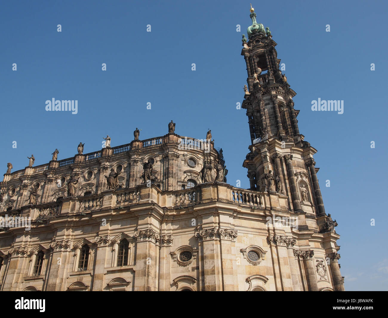 Dresden Cathedral of the Holy Trinity aka Hofkirche Kathedrale ...