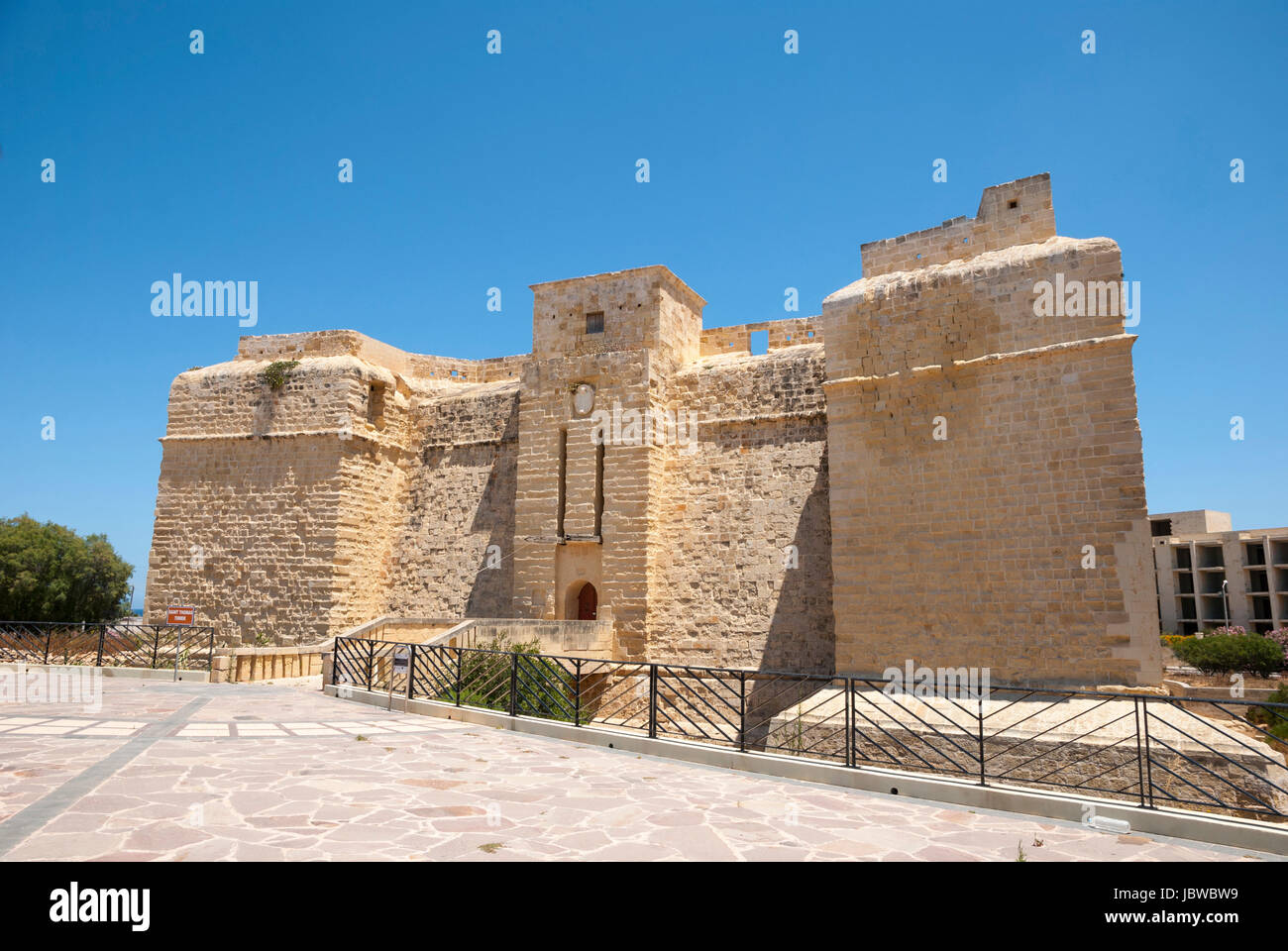 Fortress in Valletta, Malta Stock Photo - Alamy