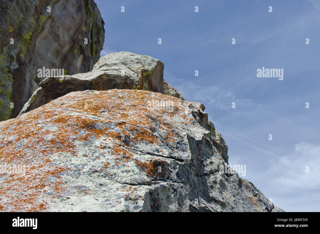 Granite Formation in the City of Rocks Stock Photo - Alamy
