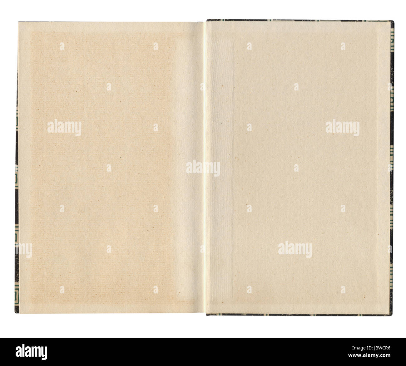 Blank book page useful as a background Stock Photo - Alamy