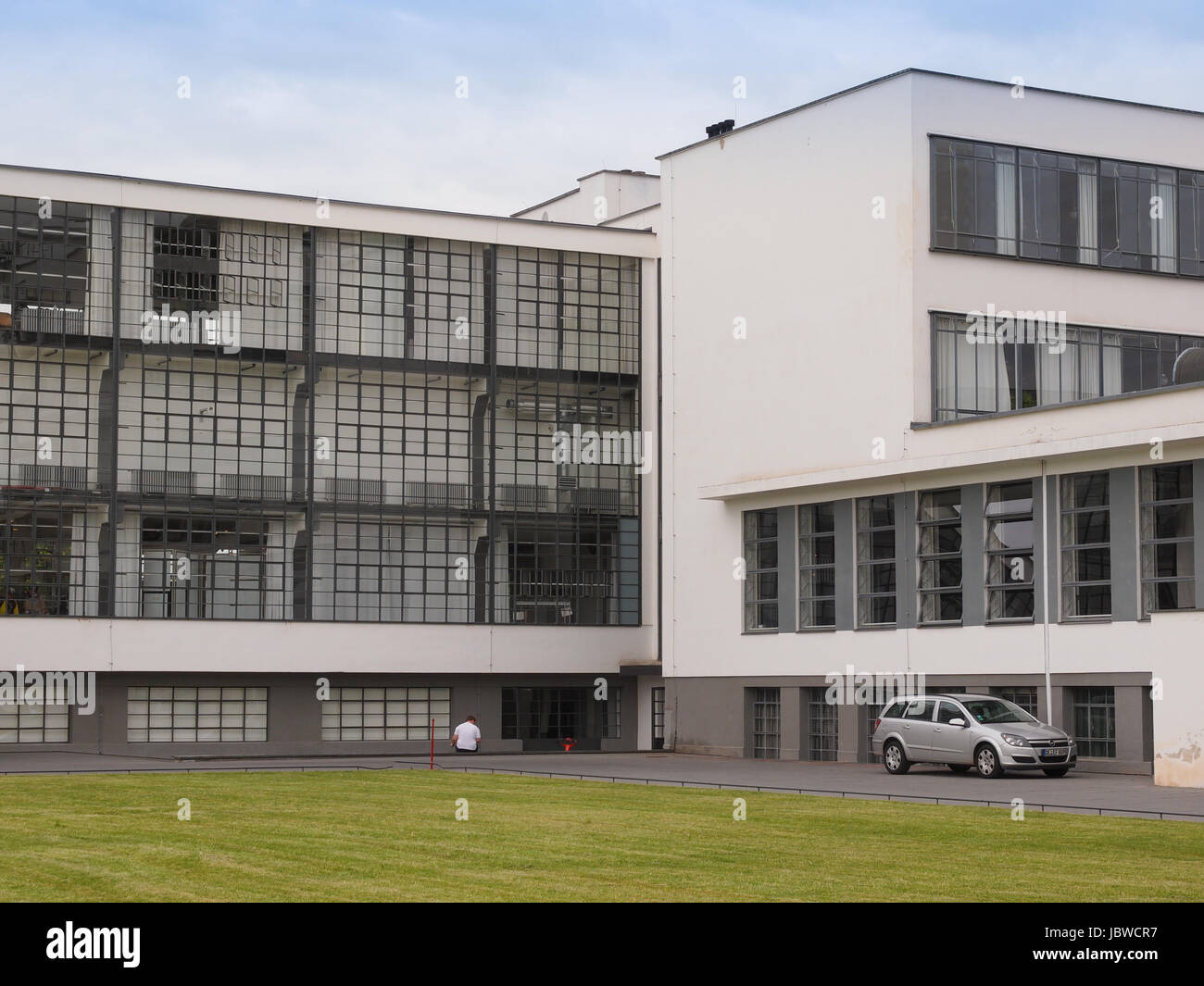 Bauhaus building architecture school designed hi-res stock photography ...