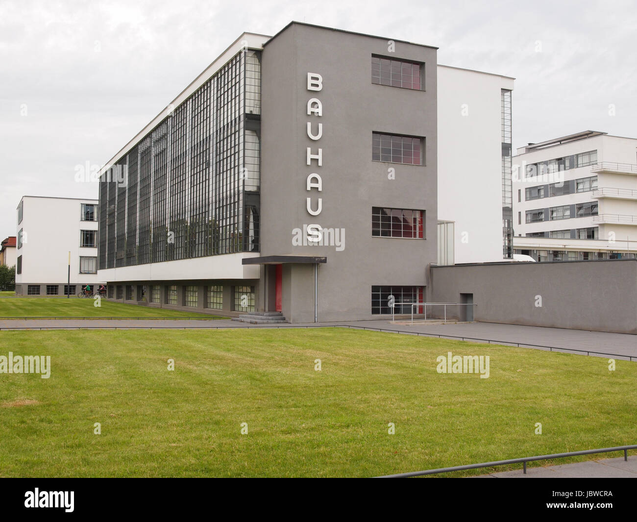 The bauhaus school in dessau designed by gropius in 1925 hi-res stock ...