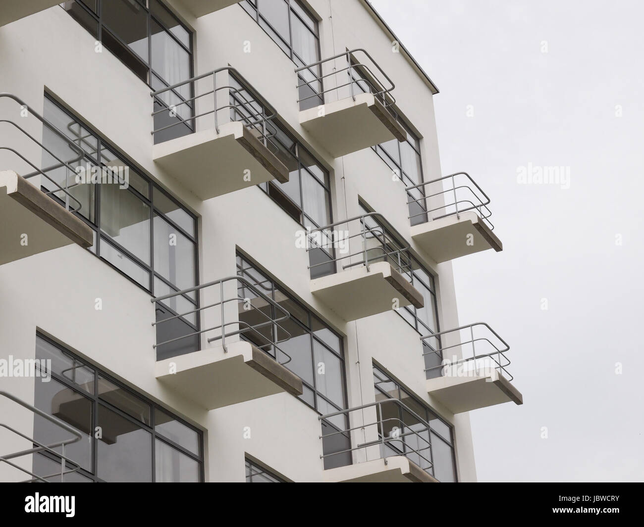 The bauhaus school in dessau designed by gropius in 1925 hi-res stock ...