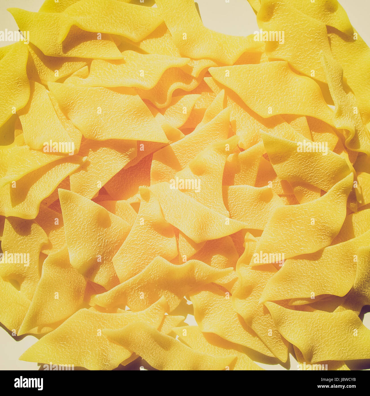 Vintage retro looking Italian pasta, traditional mediterranean food ...
