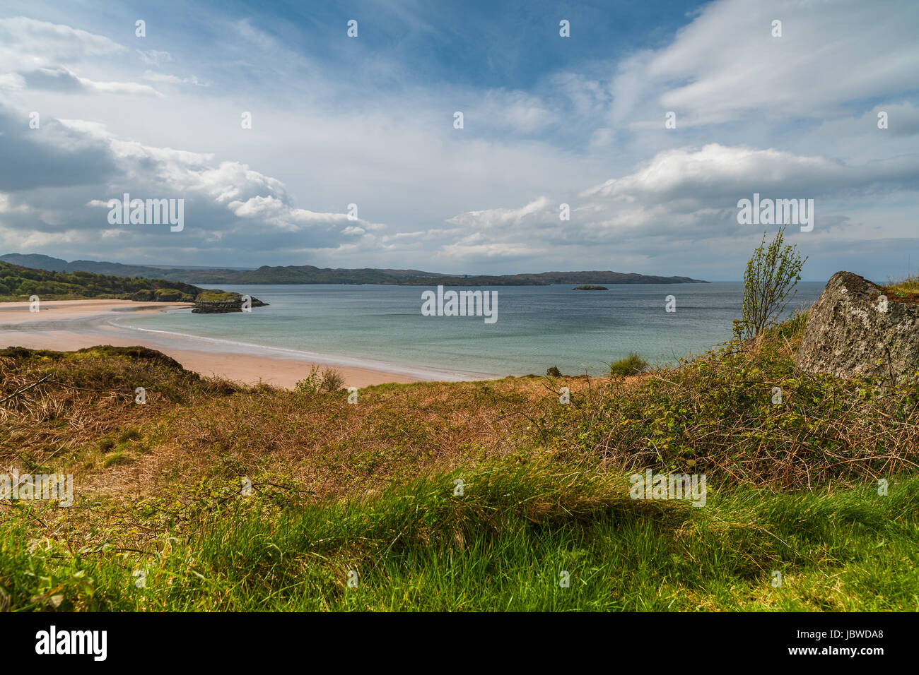 beach at gairloch - scotland Stock Photo - Alamy