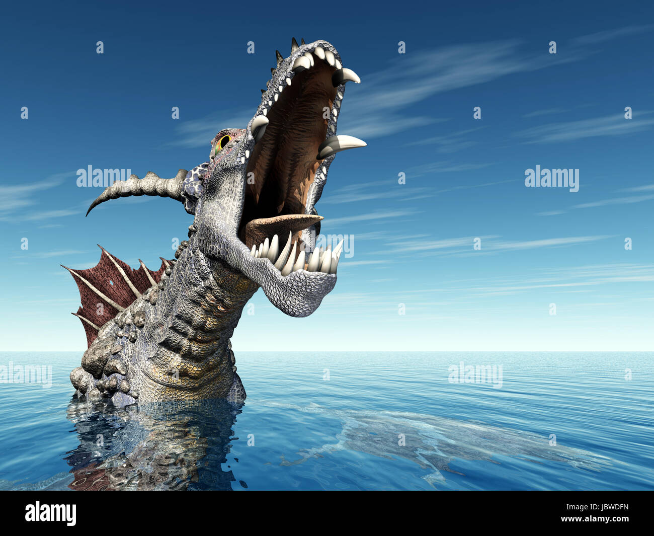 The sea dragon mythology hi-res stock photography and images - Alamy