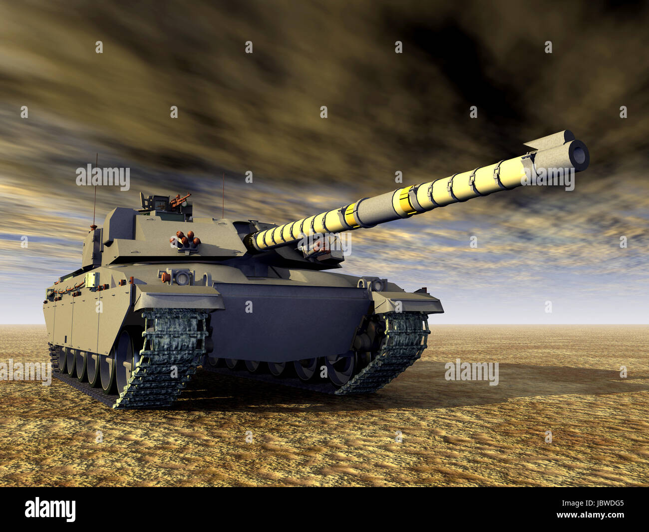 british main battle tank Stock Photo - Alamy