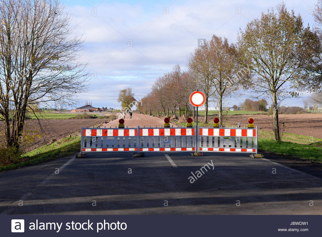 Straßensperre Stock Photos & Straßensperre Stock Images - Alamy