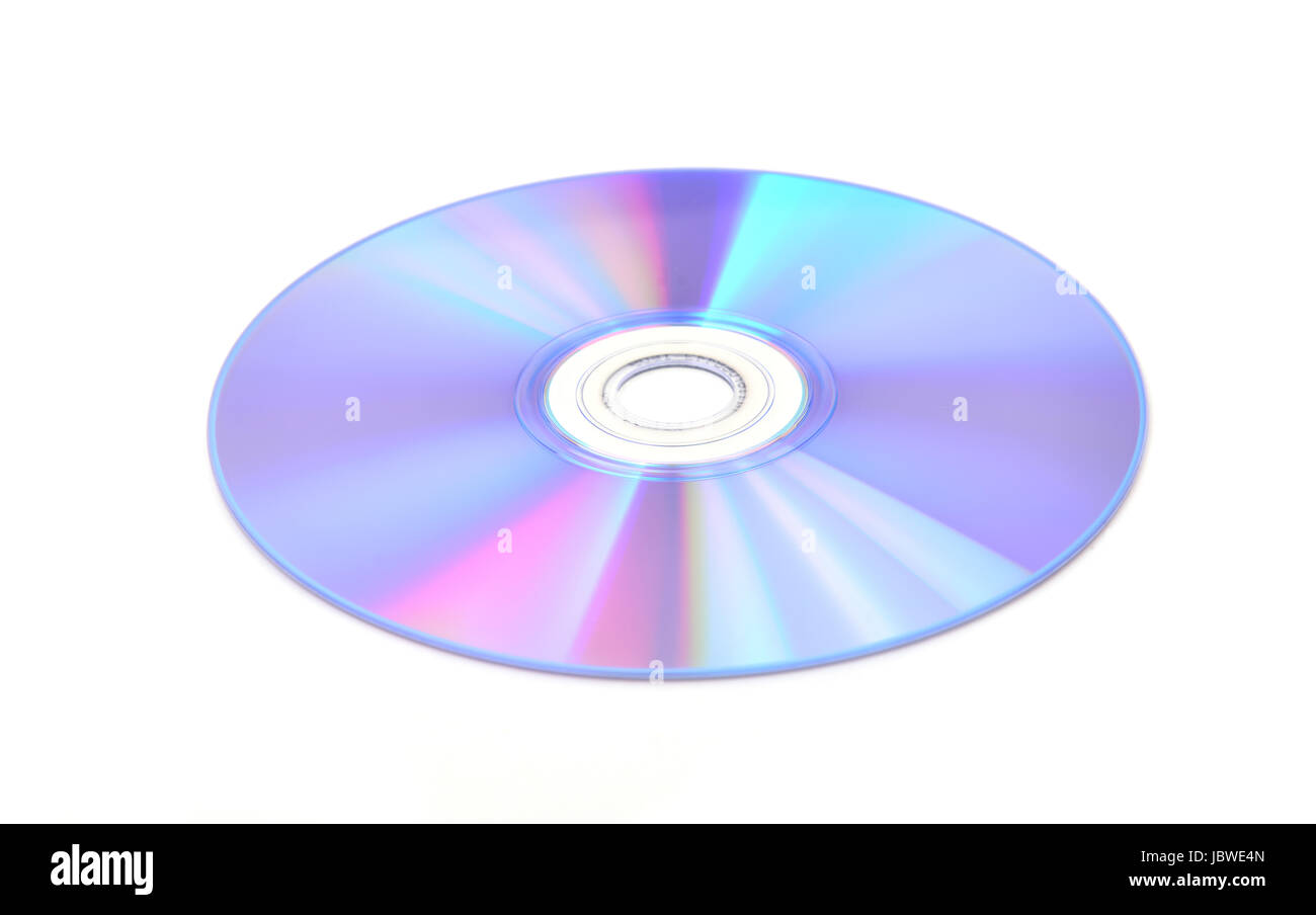 cd isolated on white background Stock Photo - Alamy