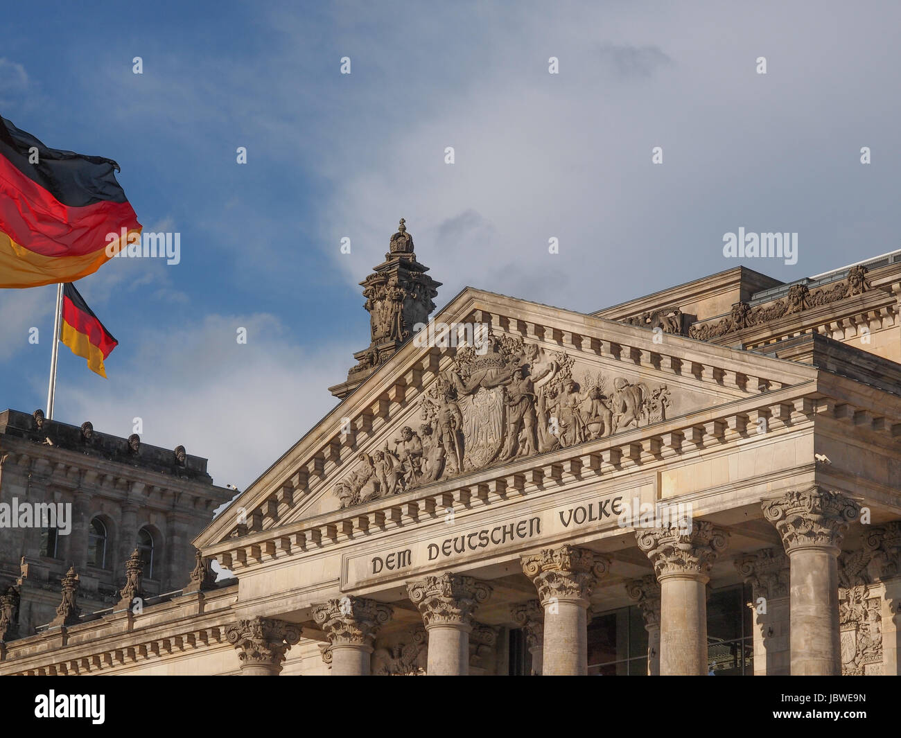 Reichstag German houses of parliament in Berlin Germany Stock Photo - Alamy
