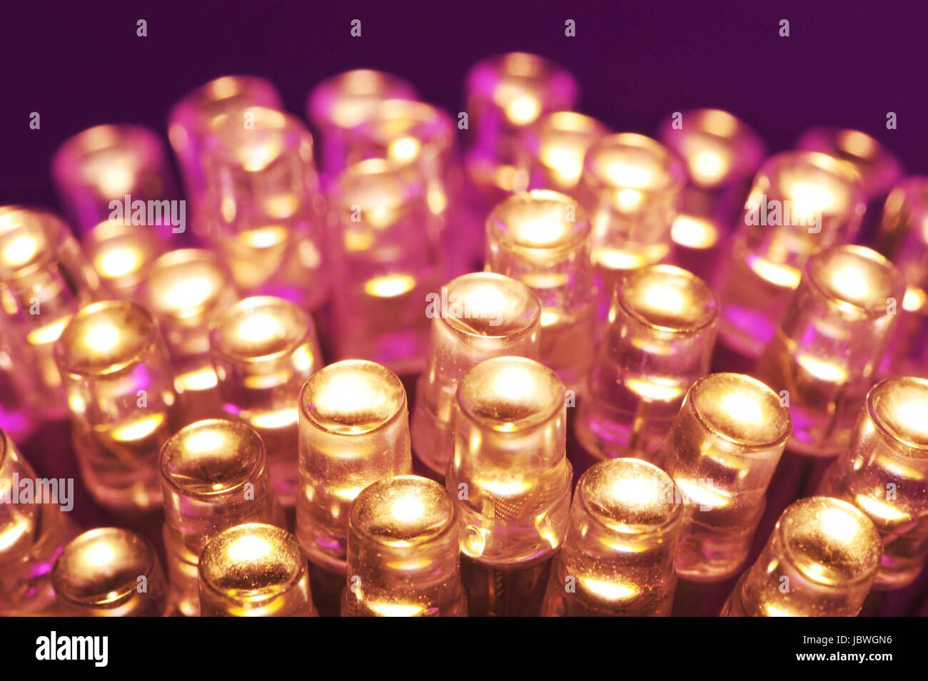 warm white leds Stock Photo - Alamy