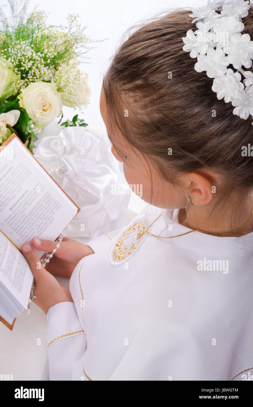 First Holy Communion Stock Photo - Alamy