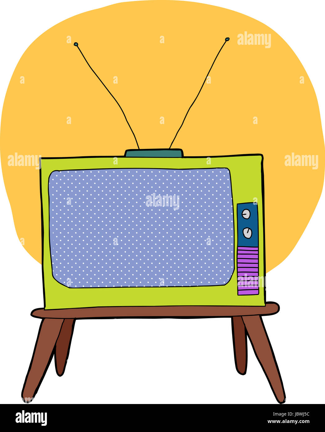 Tv static green hi-res stock photography and images - Alamy