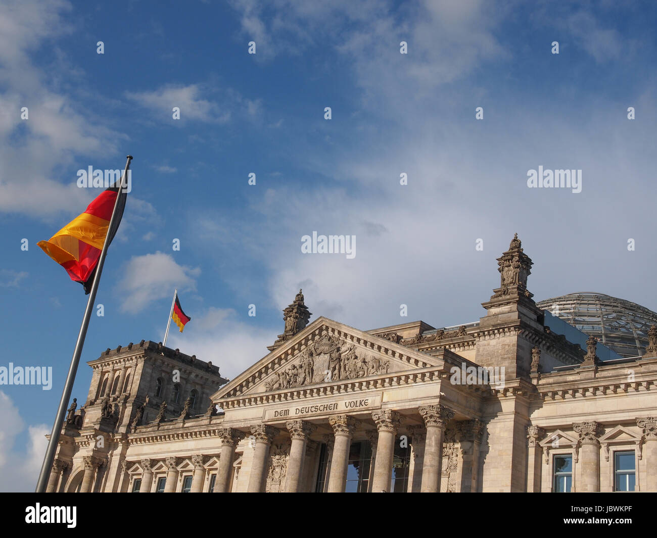 Reichstag German houses of parliament in Berlin Germany Stock Photo - Alamy