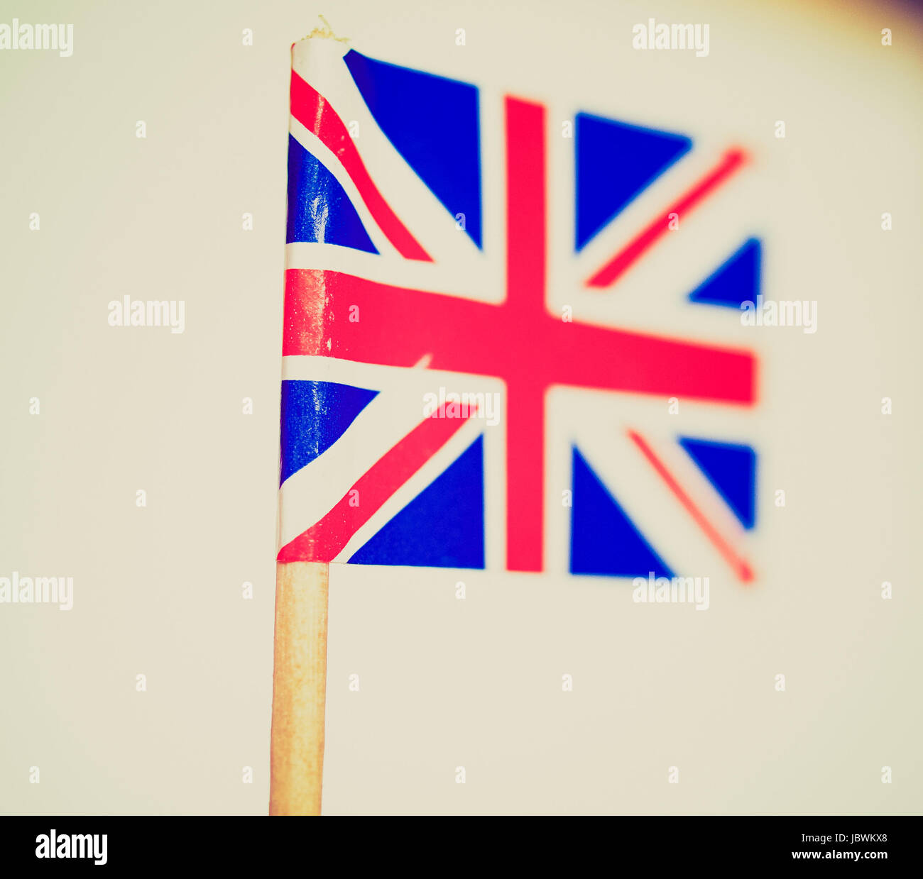 Vintage retro looking Union Jack national flag of the United Kingdom ...