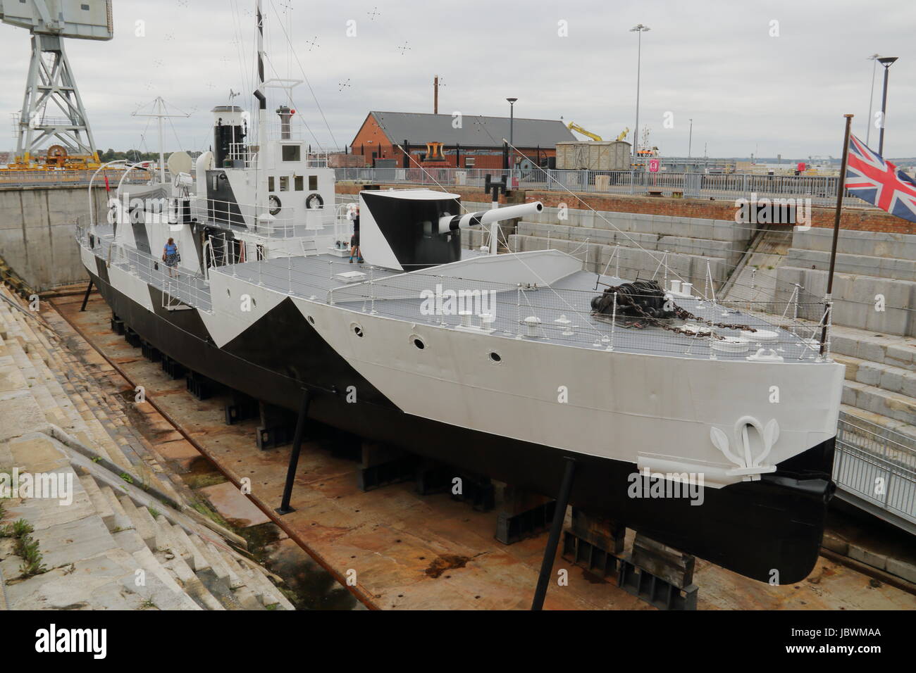 Patrol boat,Historic dockyard,Portsmouth,UK Stock Photo - Alamy