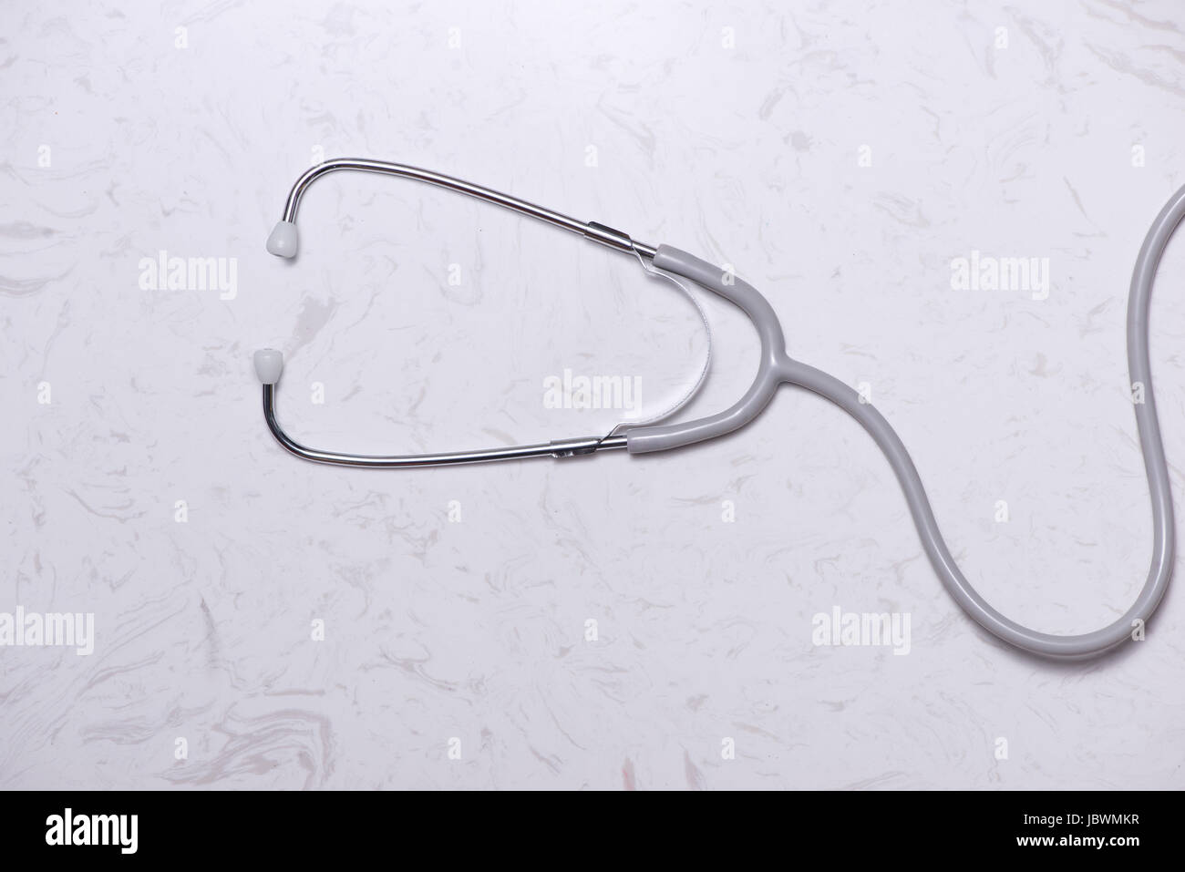 Stethoscope on table Stock Photo - Alamy
