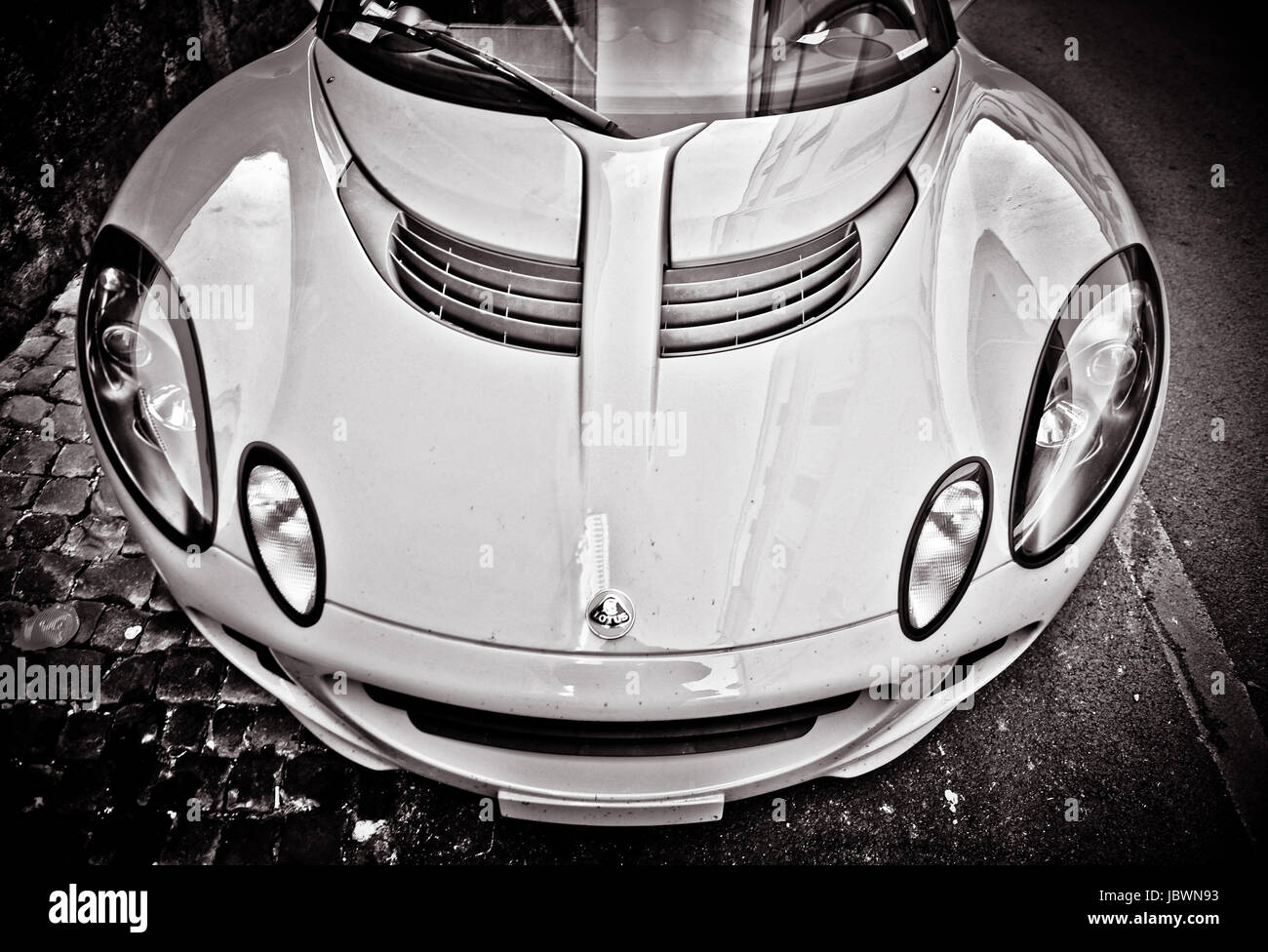 Front end of a Lotus Stock Photo - Alamy