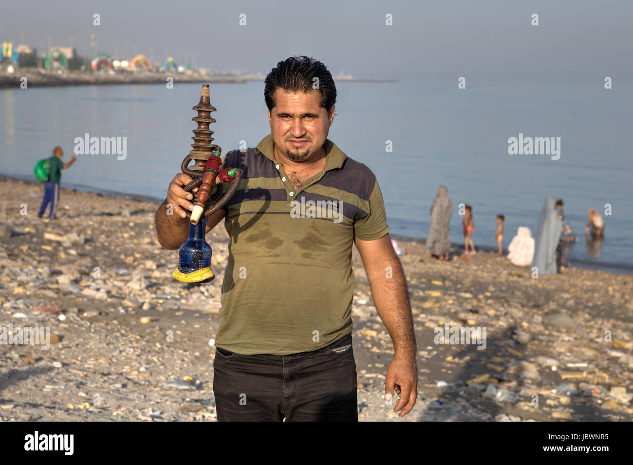 Bandar Abbas, Hormozgan Province, Iran - 16 april, 2017: One unknown ...