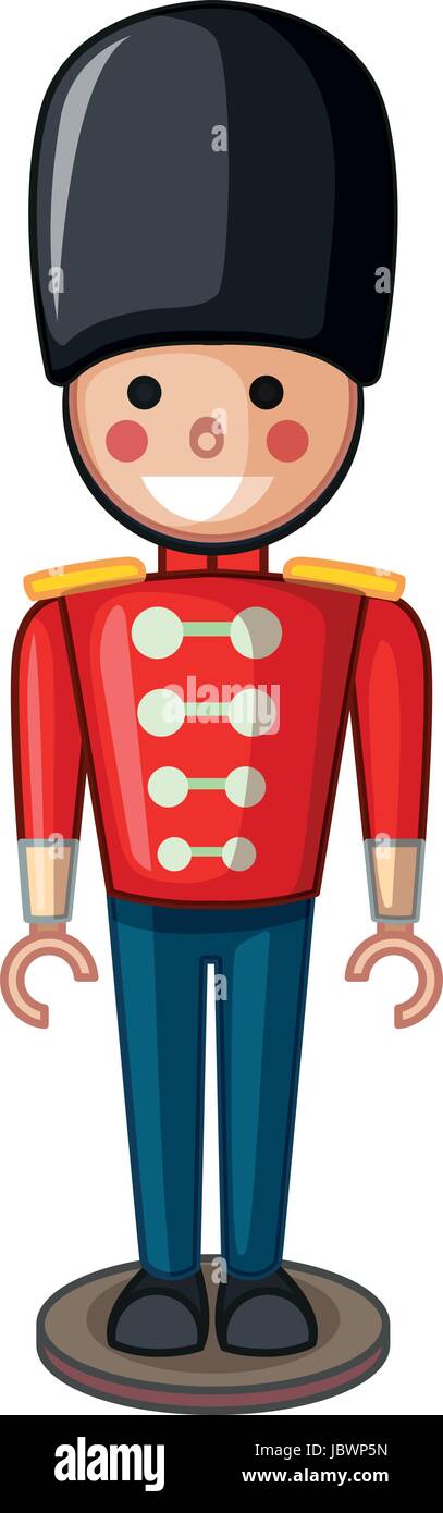 Plastic soldier toy in uniform illustration Stock Vector Image & Art ...