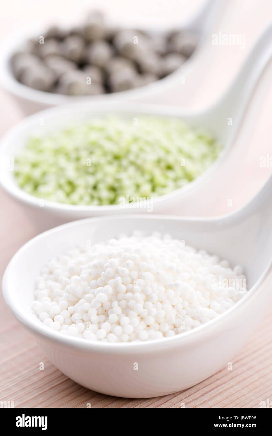 tapioca pearls with lime. white bubble tea ingredients Stock Photo - Alamy