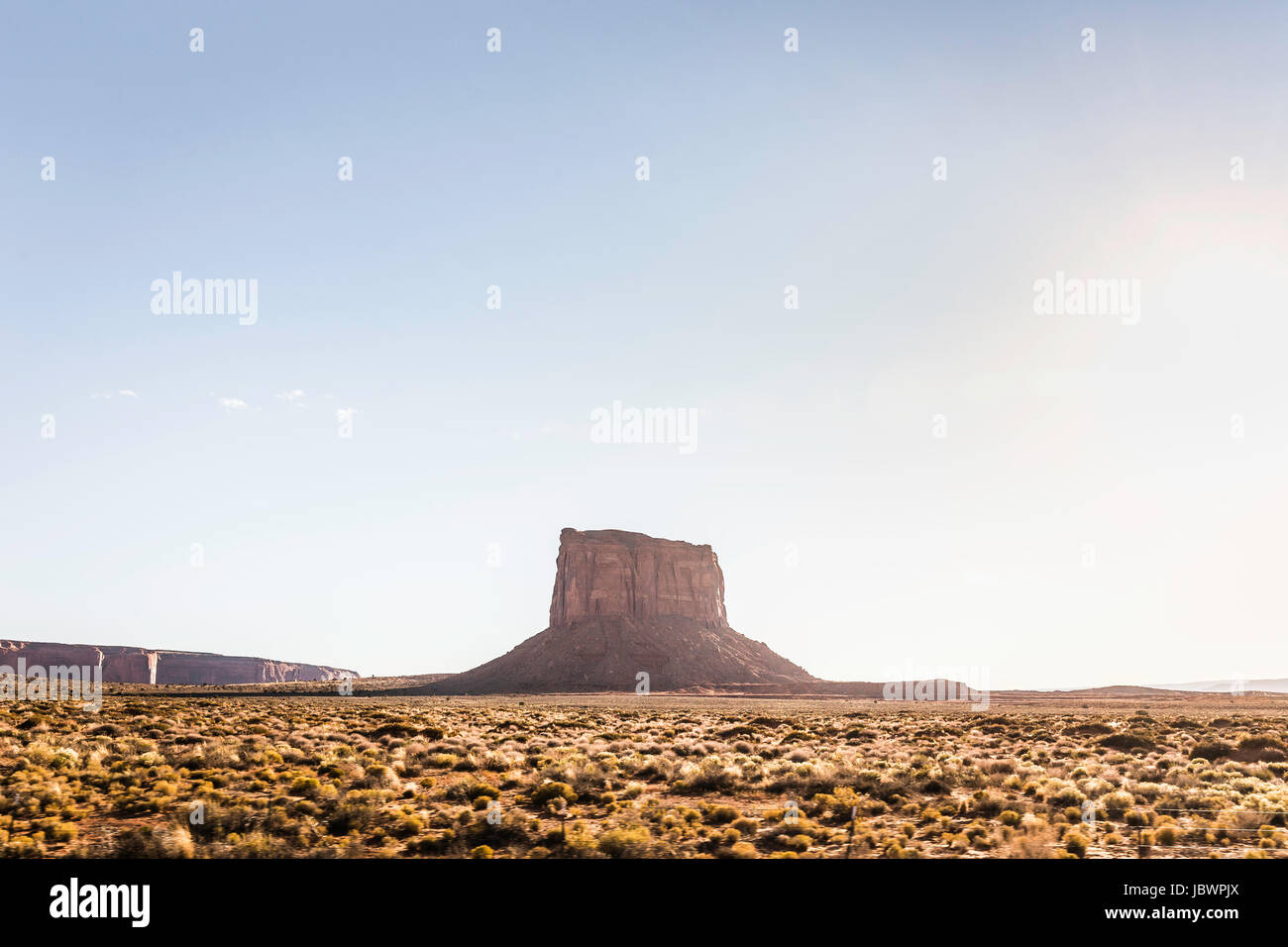 Landscape with rock formation, Arizona, USA Stock Photo - Alamy