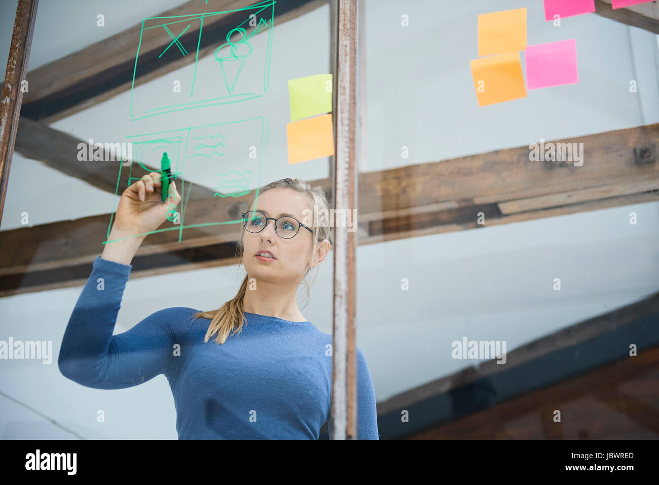 Window designing hi-res stock photography and images - Alamy