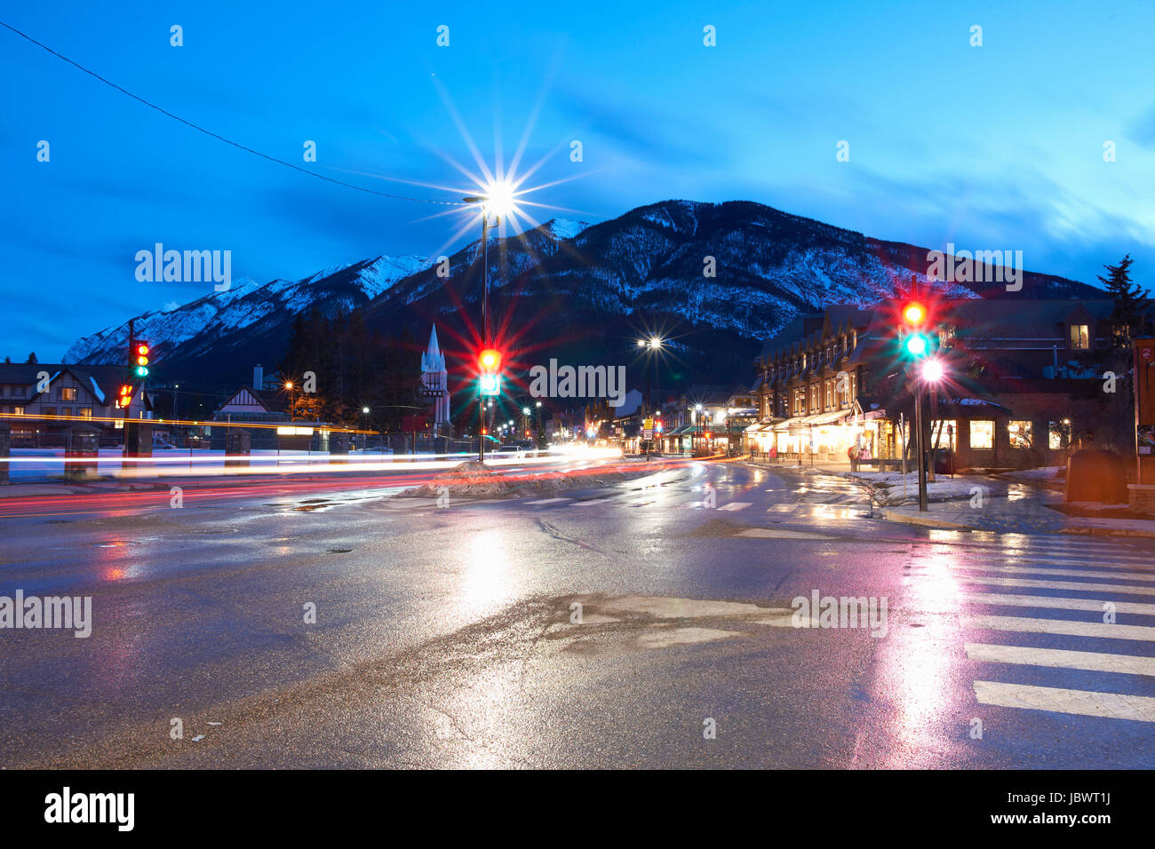 Banff infrastructure hi-res stock photography and images - Alamy