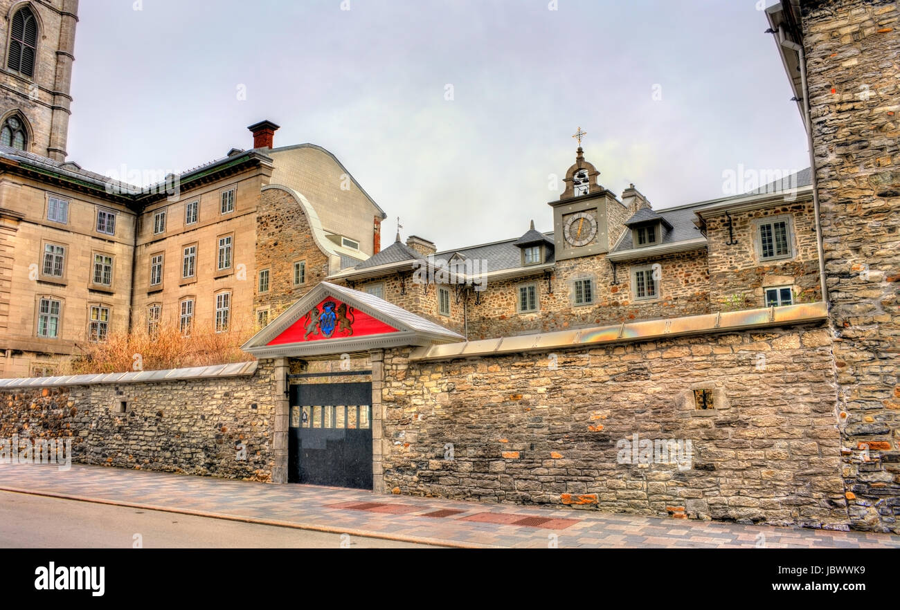 The Old Saint-Sulpice Seminary in Montreal, Canada Stock Photo - Alamy