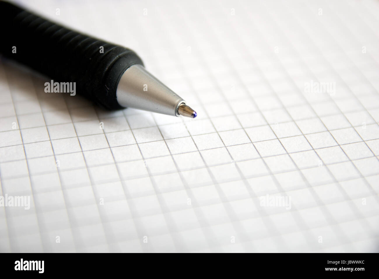 writing pad with pen Stock Photo - Alamy