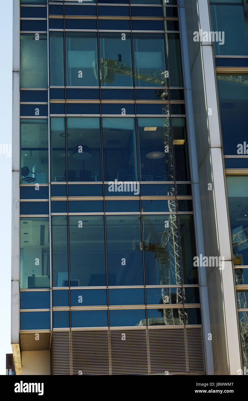 Modern business skyscrapers, high glass buildings, modern architecture ...