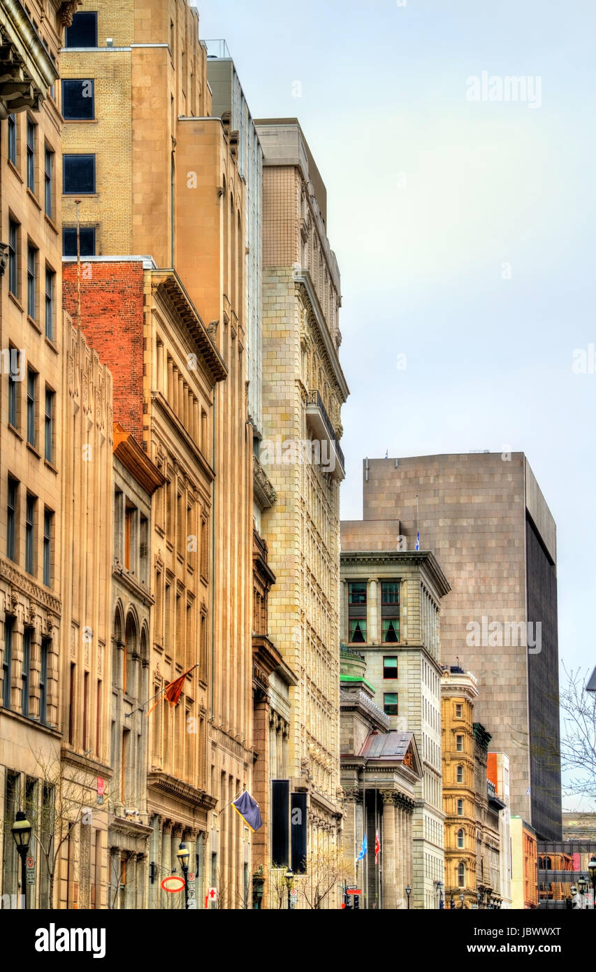 Skyscraper facade montreal canada hi-res stock photography and images ...