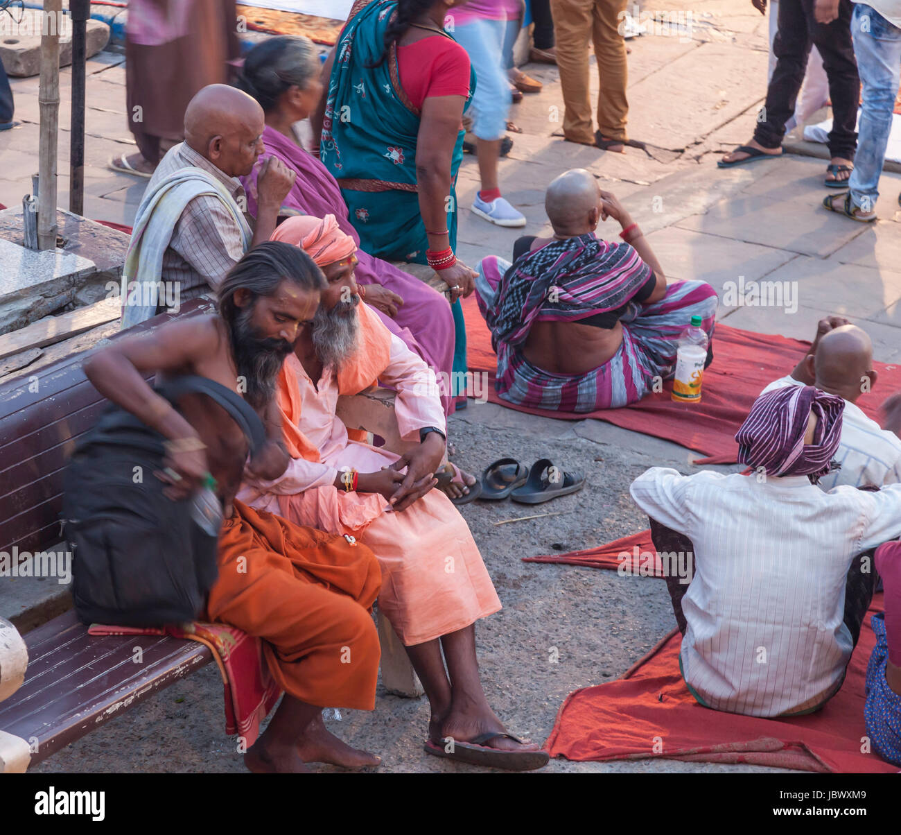 Dashashwamedh Gat, Ganga Pooja,Evening ritual at Ganga Aarti ...