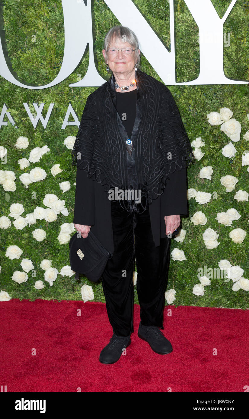 New York, USA. 11th Jun, 2017. Jennifer Tipton attends Tony awards 2017 ...