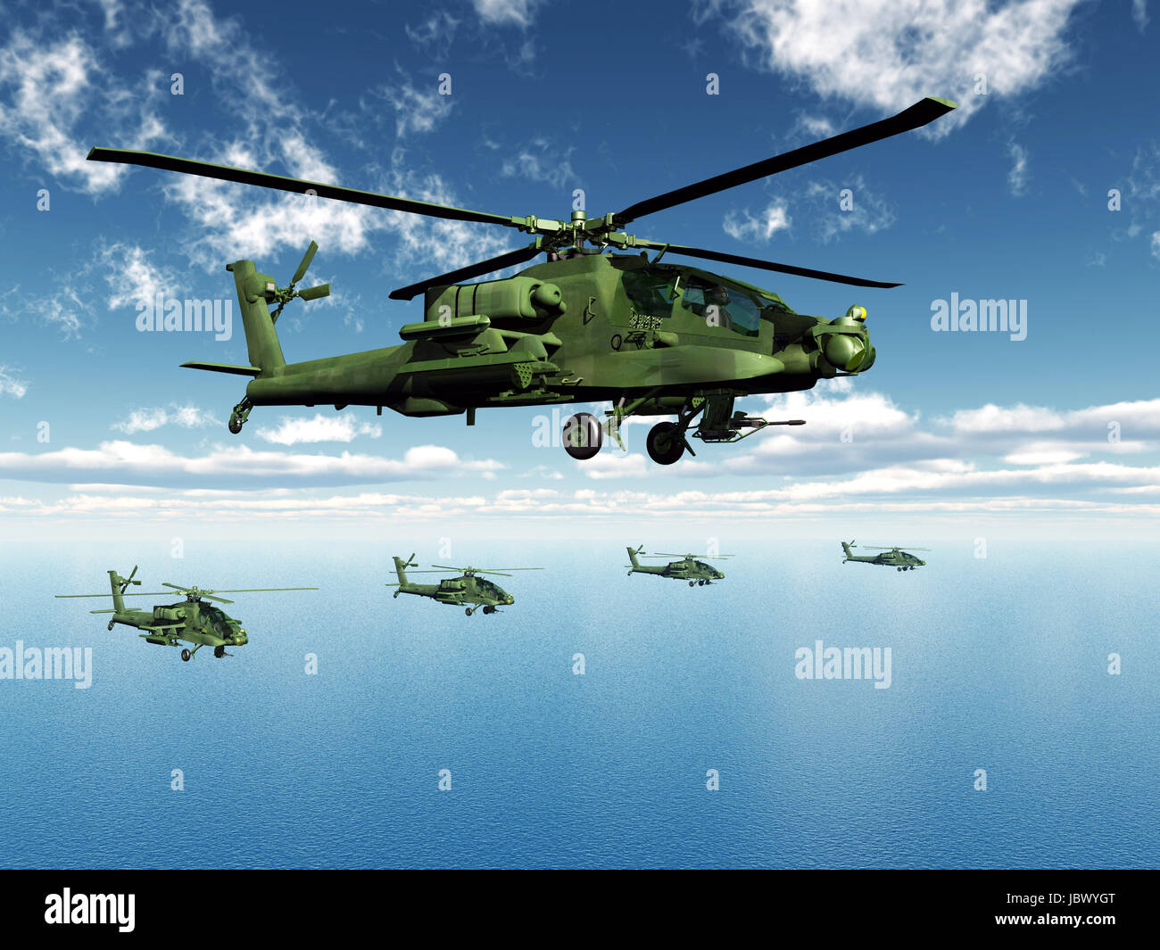 Apache war illustration hi-res stock photography and images - Alamy