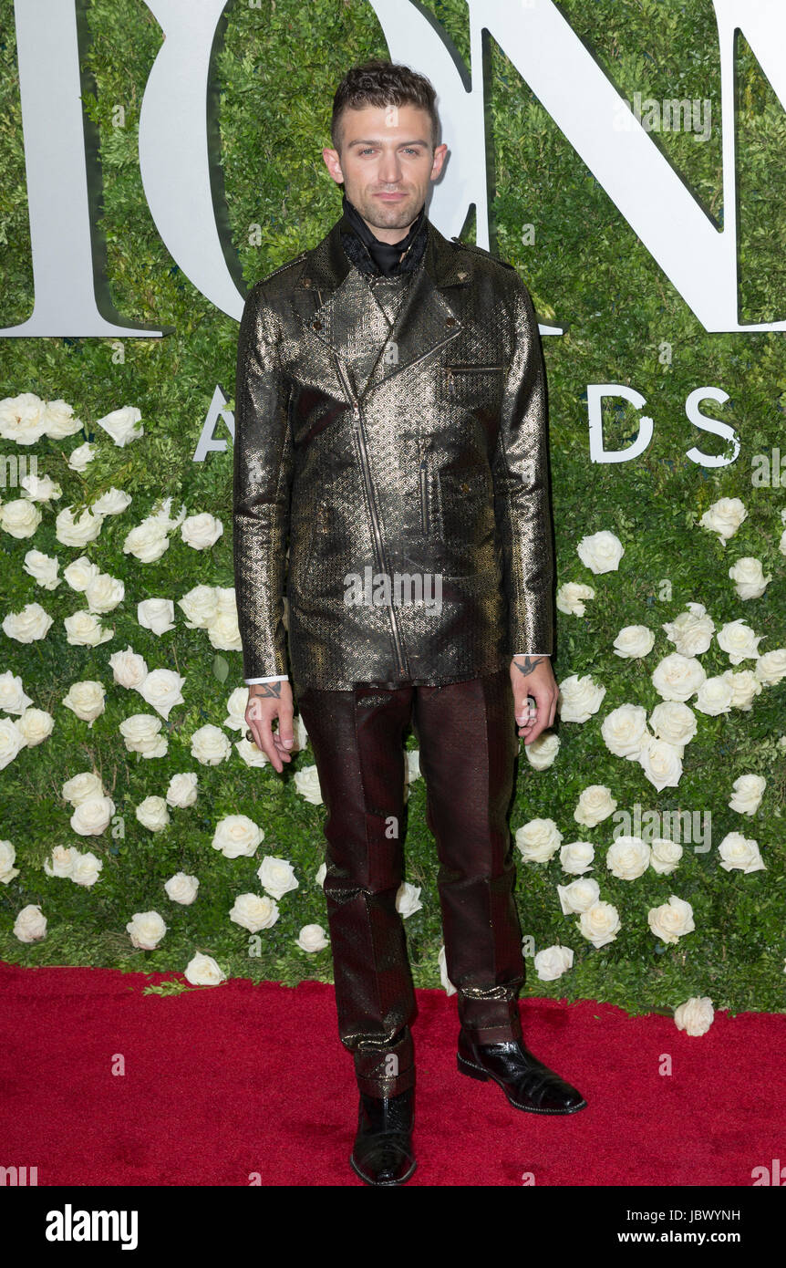 New York, USA. 11th Jun, 2017. Choreographer Sam Pinkleton attends Tony ...